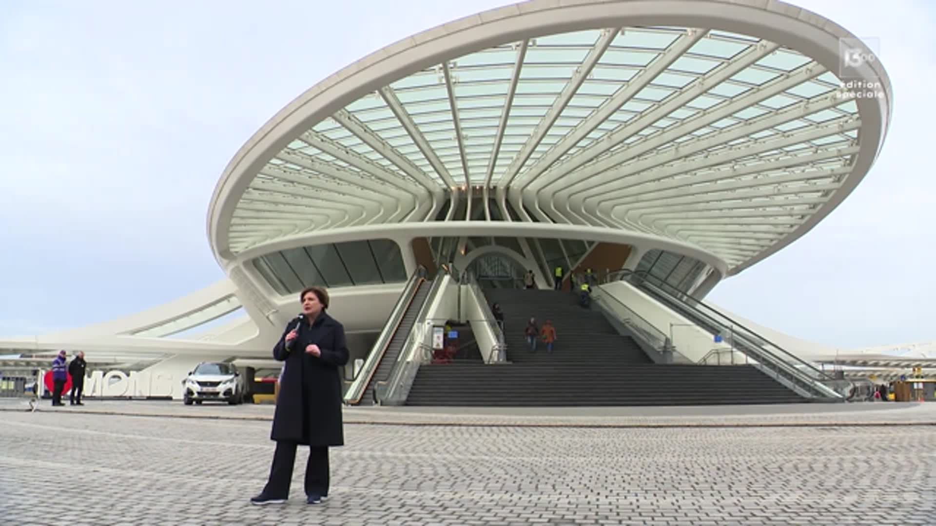 La nouvelle Gare de Mons est inaugurée ce vendredi - RTBF Actus