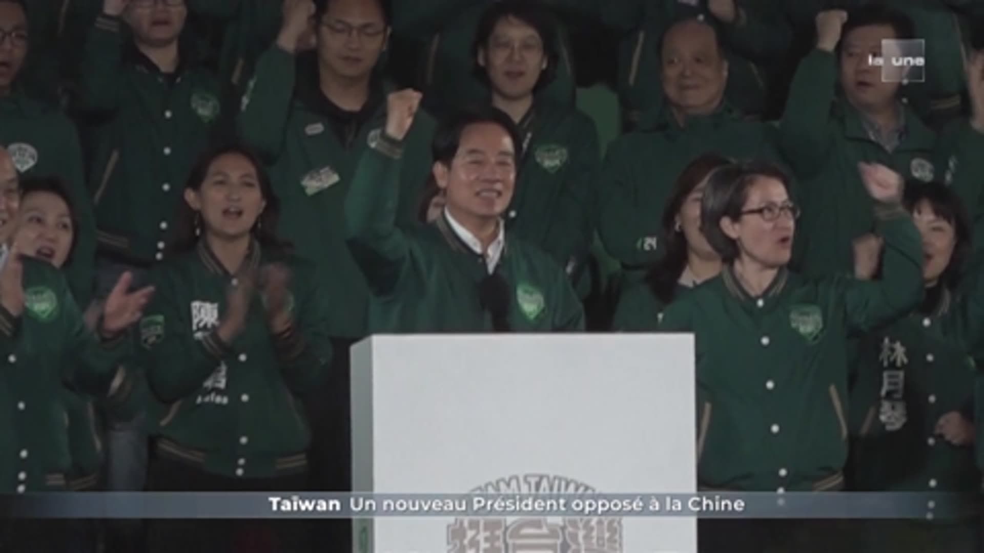 Taiwan le candidat opposé à la Chine remporte l¿élection présidentielle - - Auvio