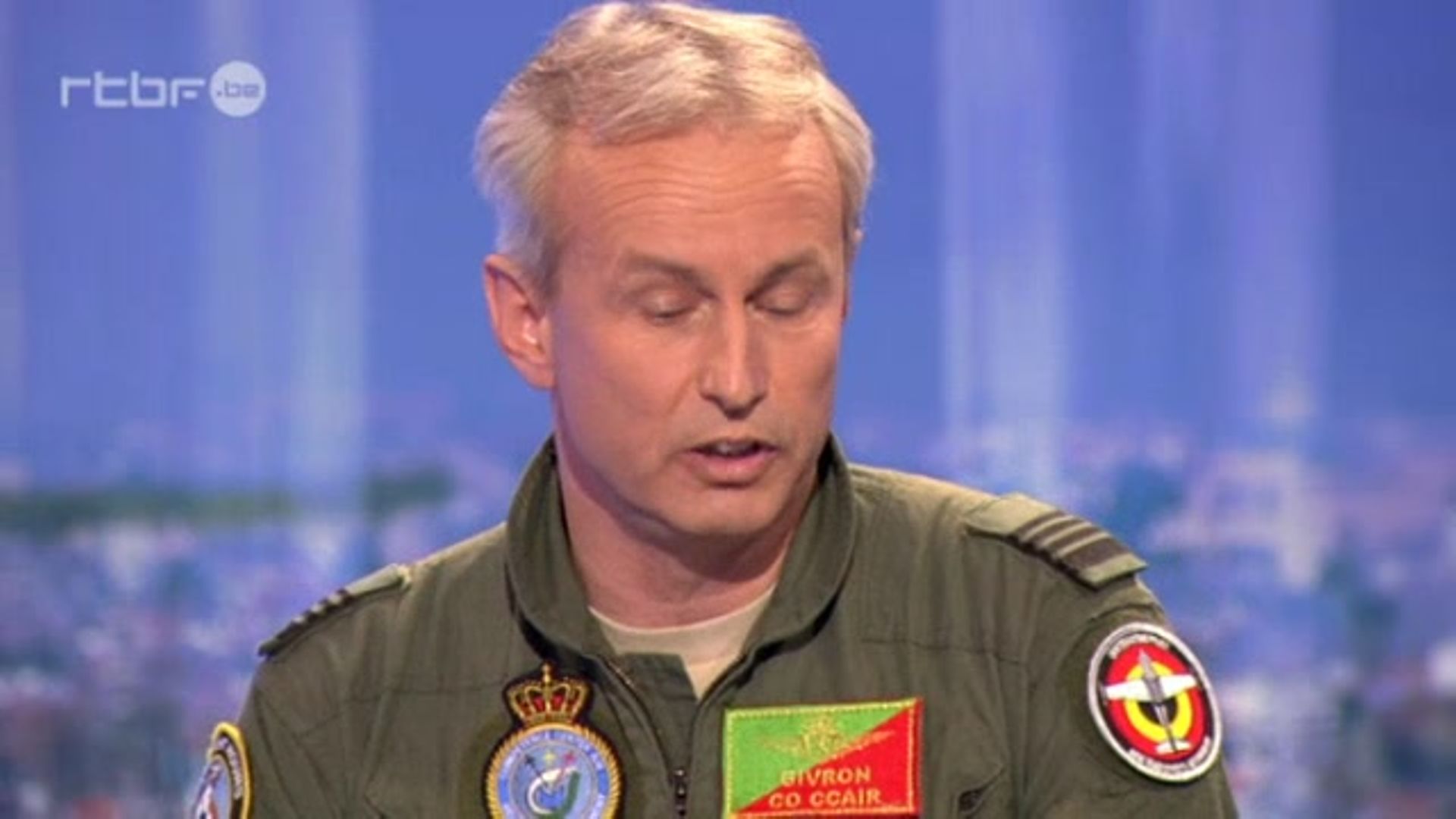 Le crash d'avion en Ukraine. En plateau : le Colonel Frédéric Givron ...