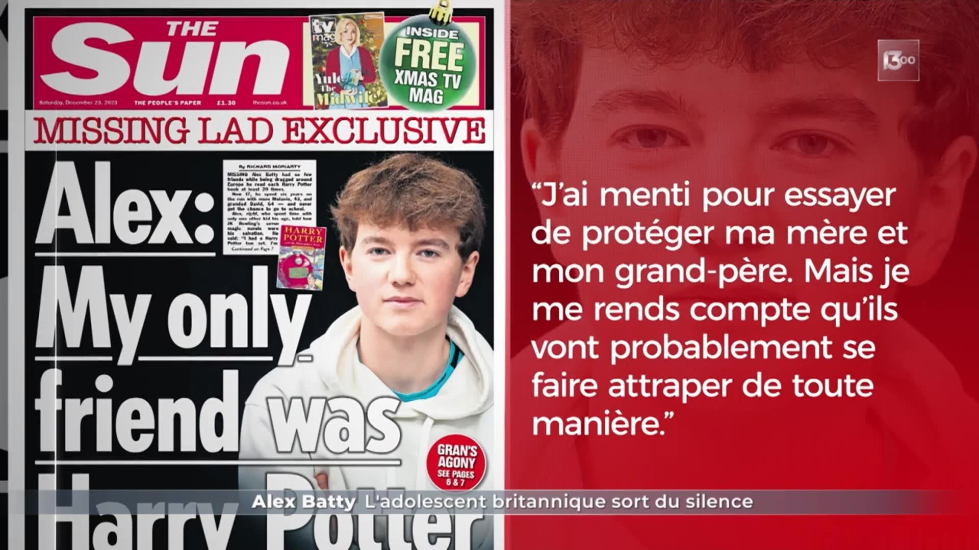 Alex Batty : l'adolescent britannique sort du silence - Alex Batty : l ...