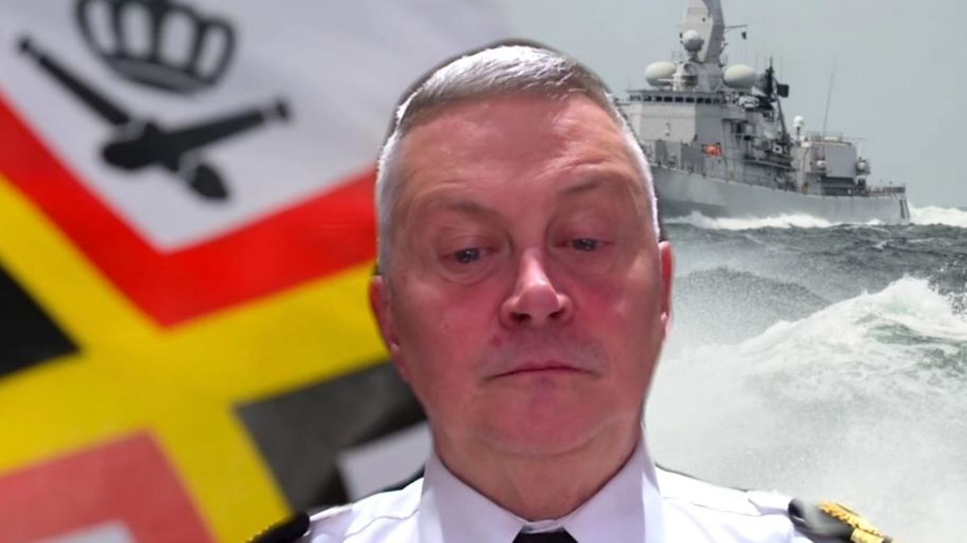 Amiral Tanguy Botman, commandant de la marine belge - Amiral Tanguy ...