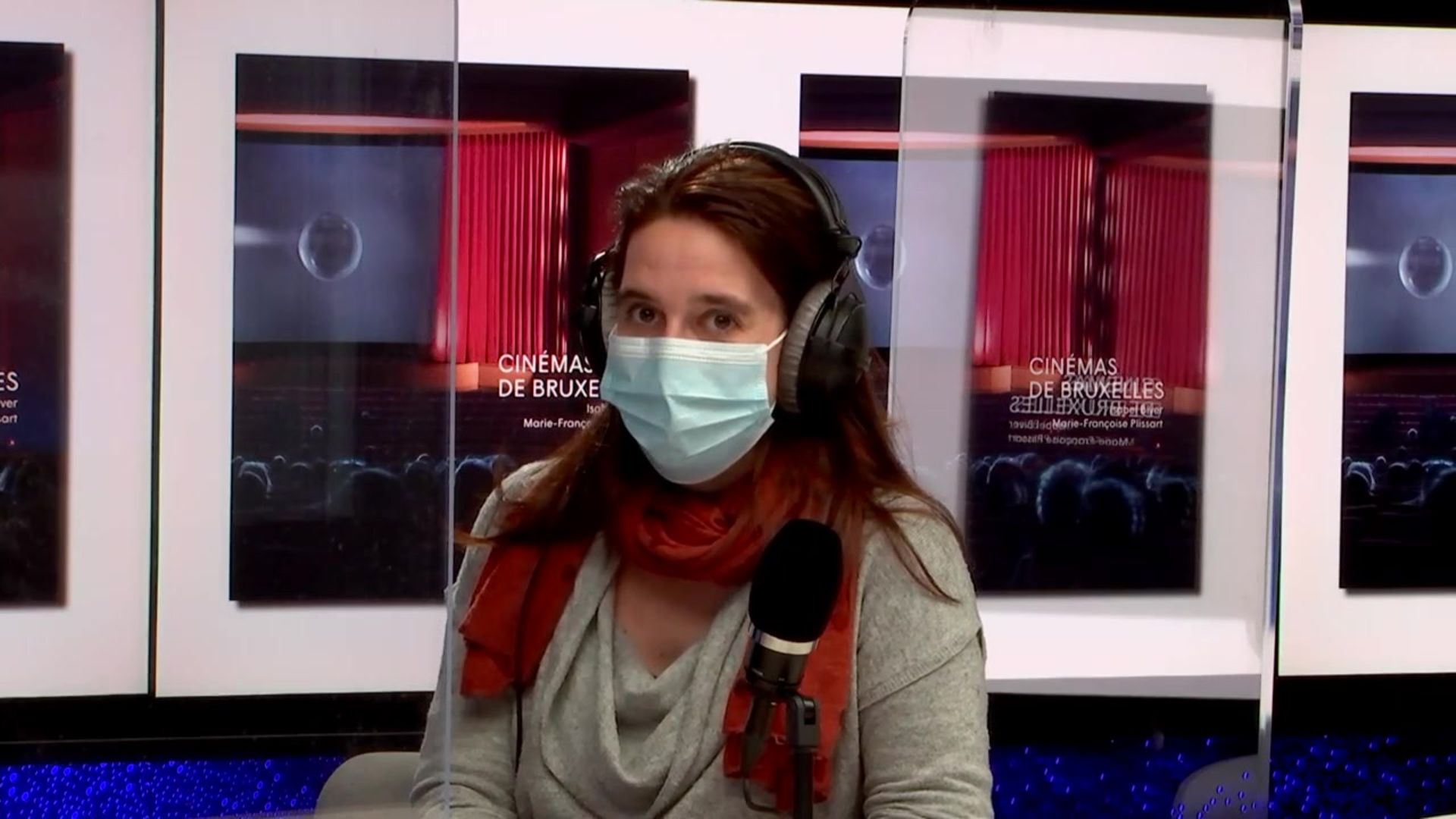 Isabel Biver pour le livre « Cinémas de Bruxelles » paru aux éditions ...