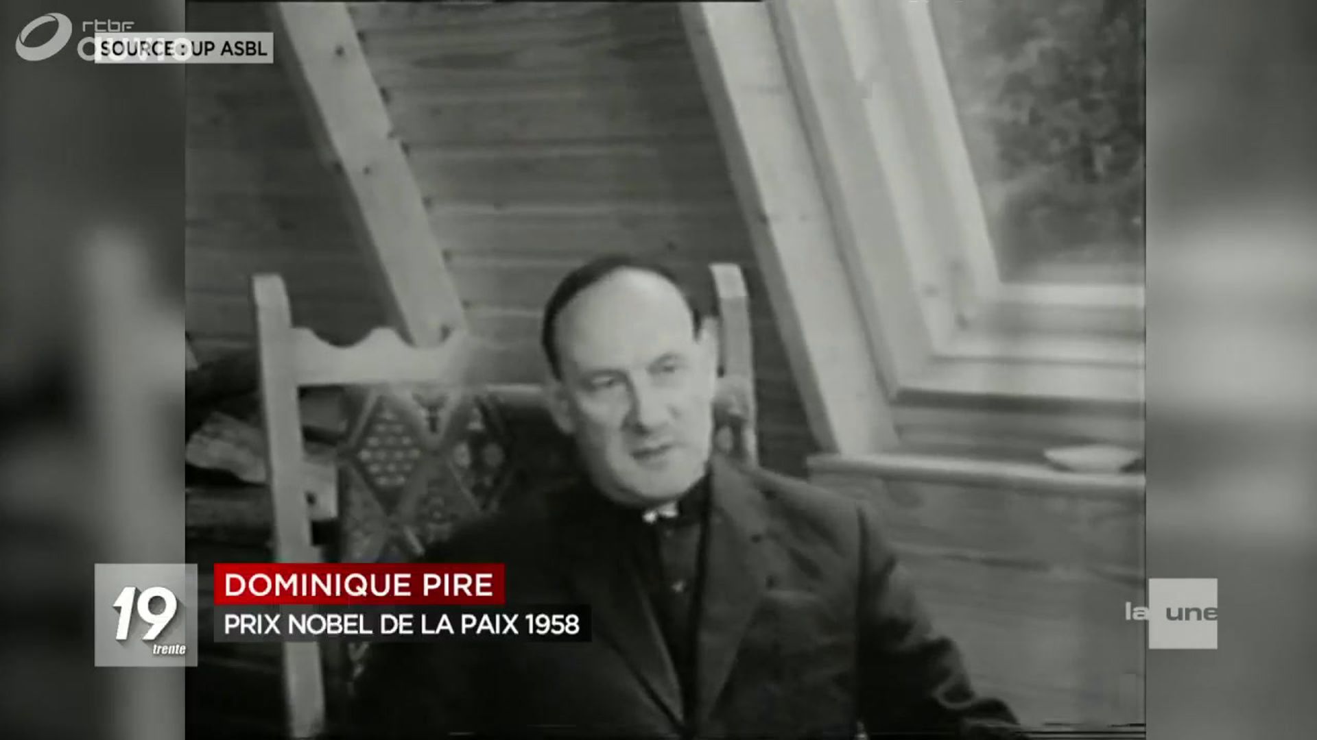 Portrait du Père Dominique Pire - - Auvio