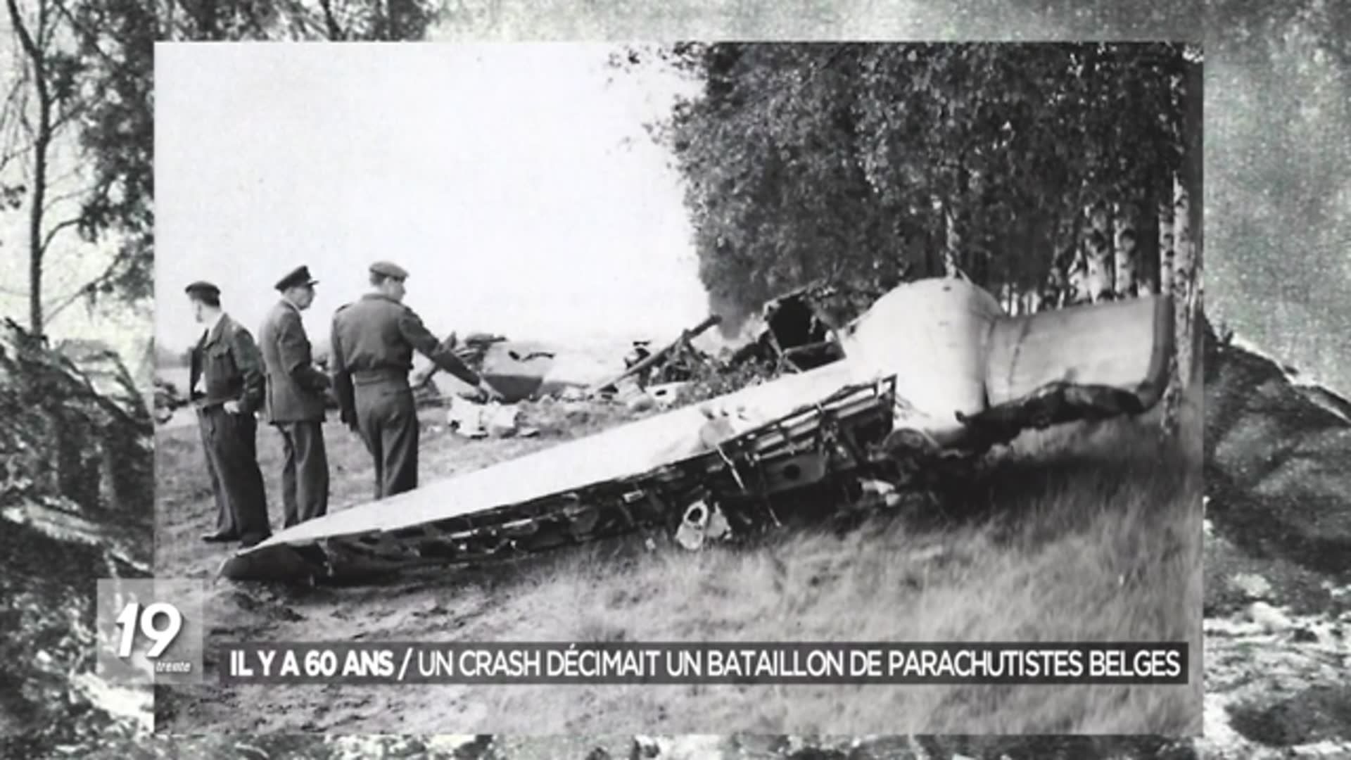 Il y a 60 ans : Un crash décimait un bataillon de parachutistes belges ...