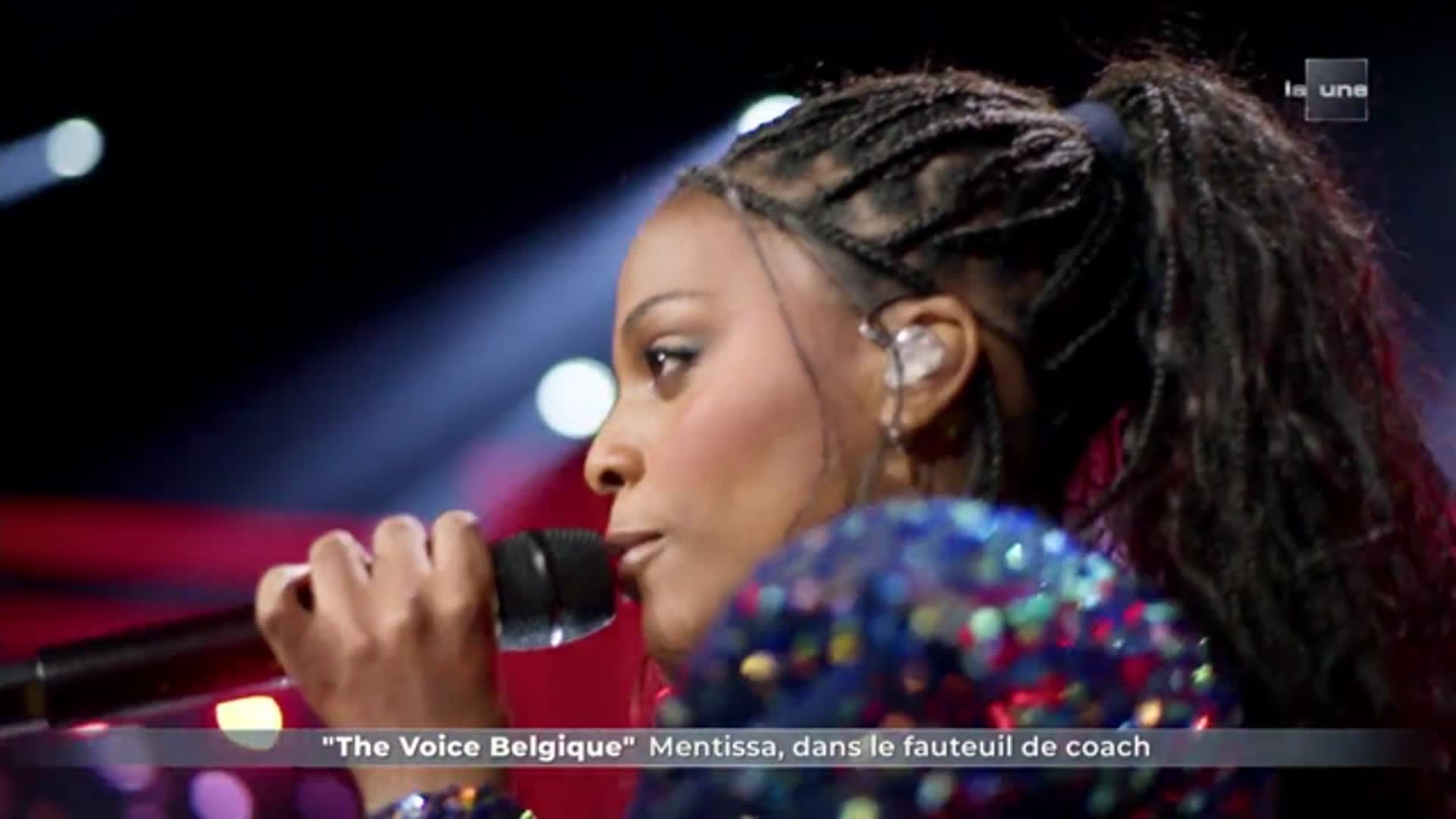 The Voice Belgique : Mentissa dans le fauteuil de coach - - Auvio
