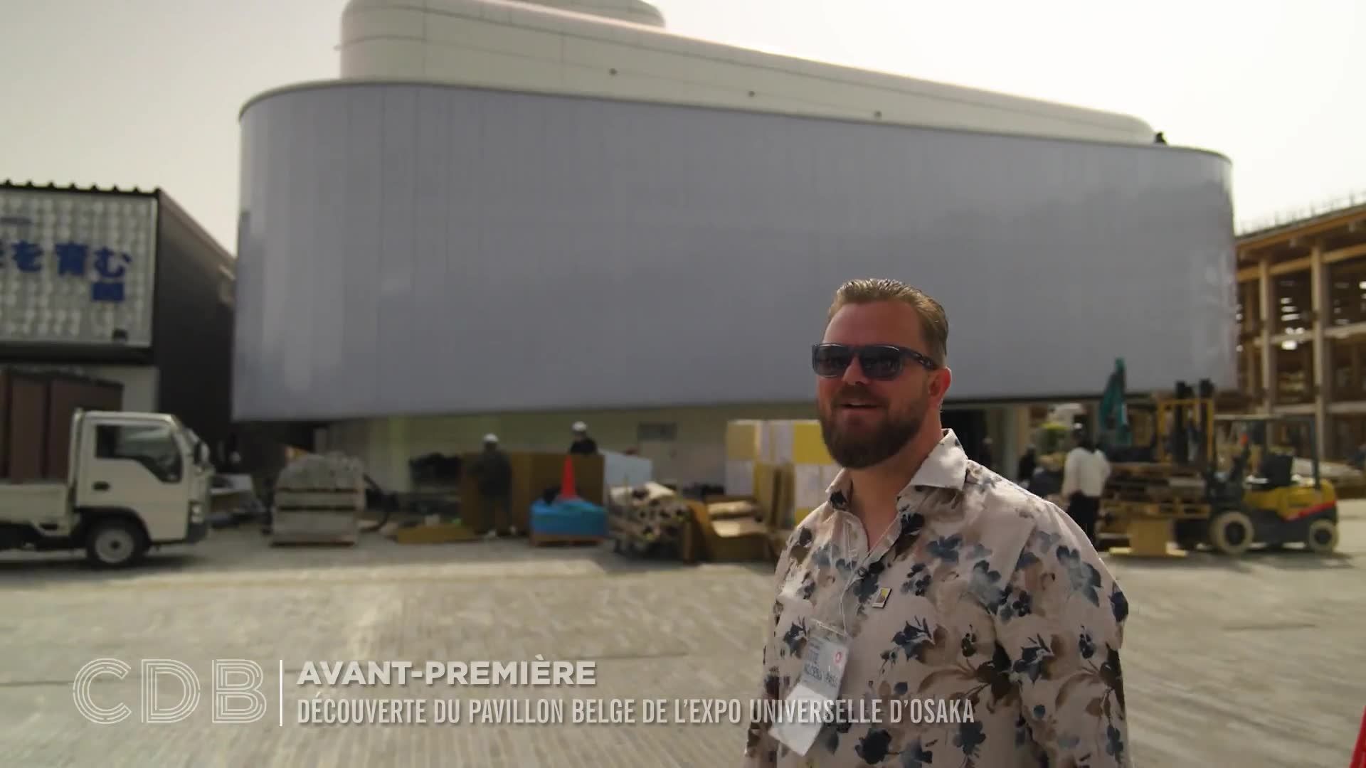 Découverte du pavillon belge de l’Expo Universelle d’Osaka - Extrait C'est du Belge du 4 avril ...