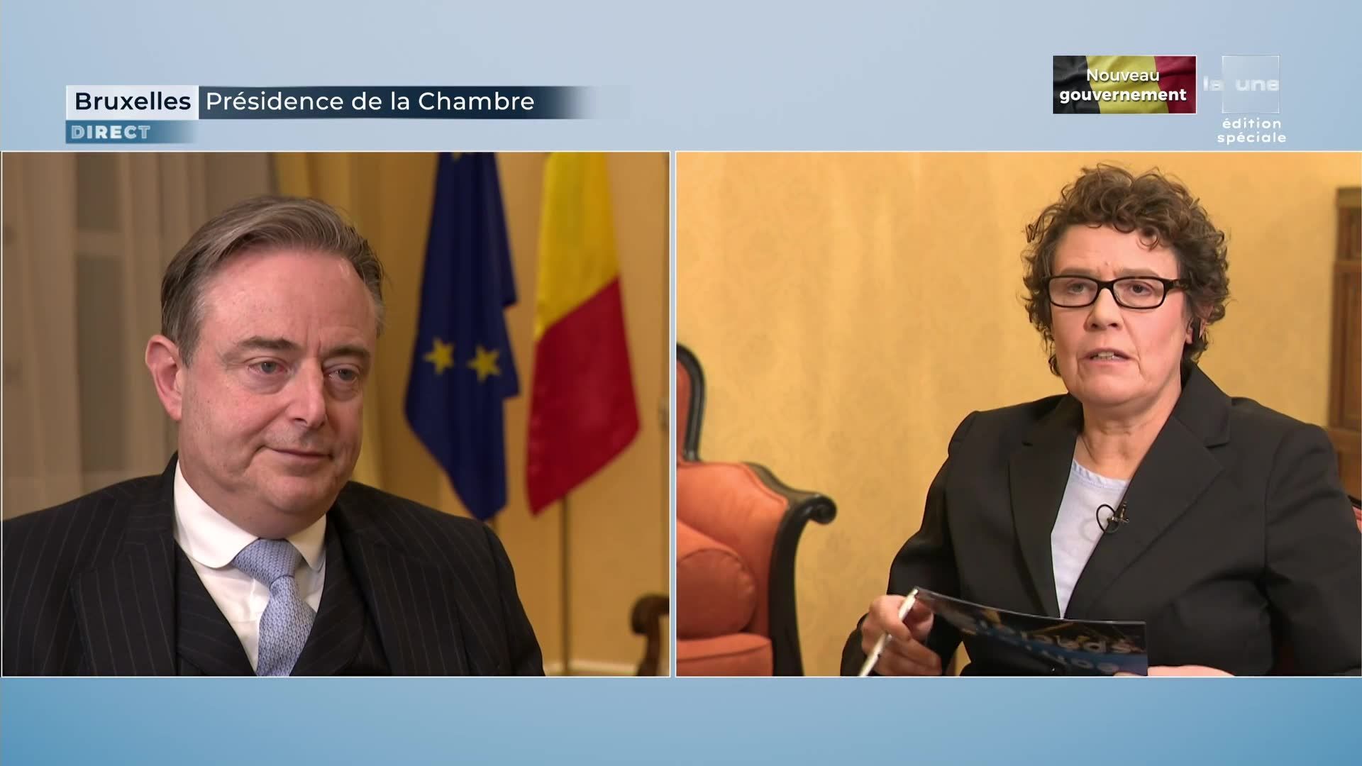 "Bart De Wever , la Belgique et son régime" : le nouveau Premier ministre se met à table à notre ...