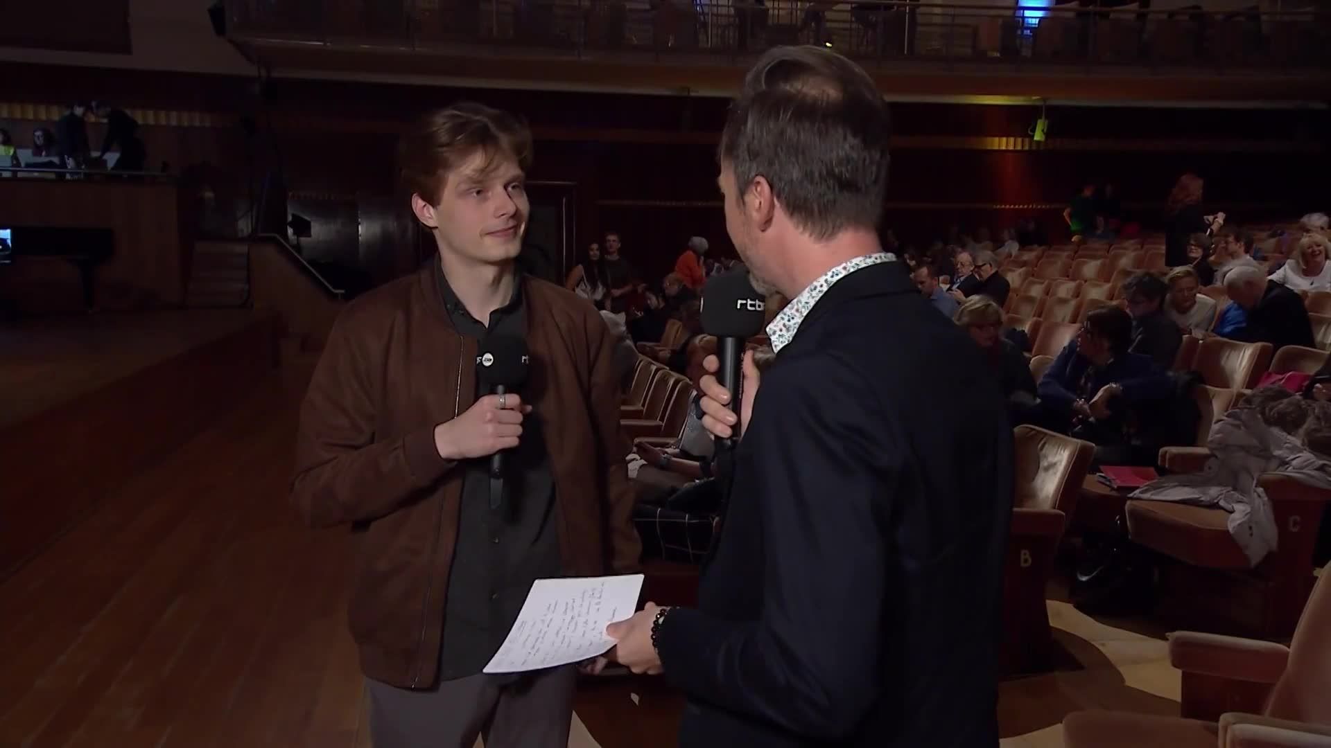 L'interview bord de scène de Georgii Moroz - l'interview de Vincent ...