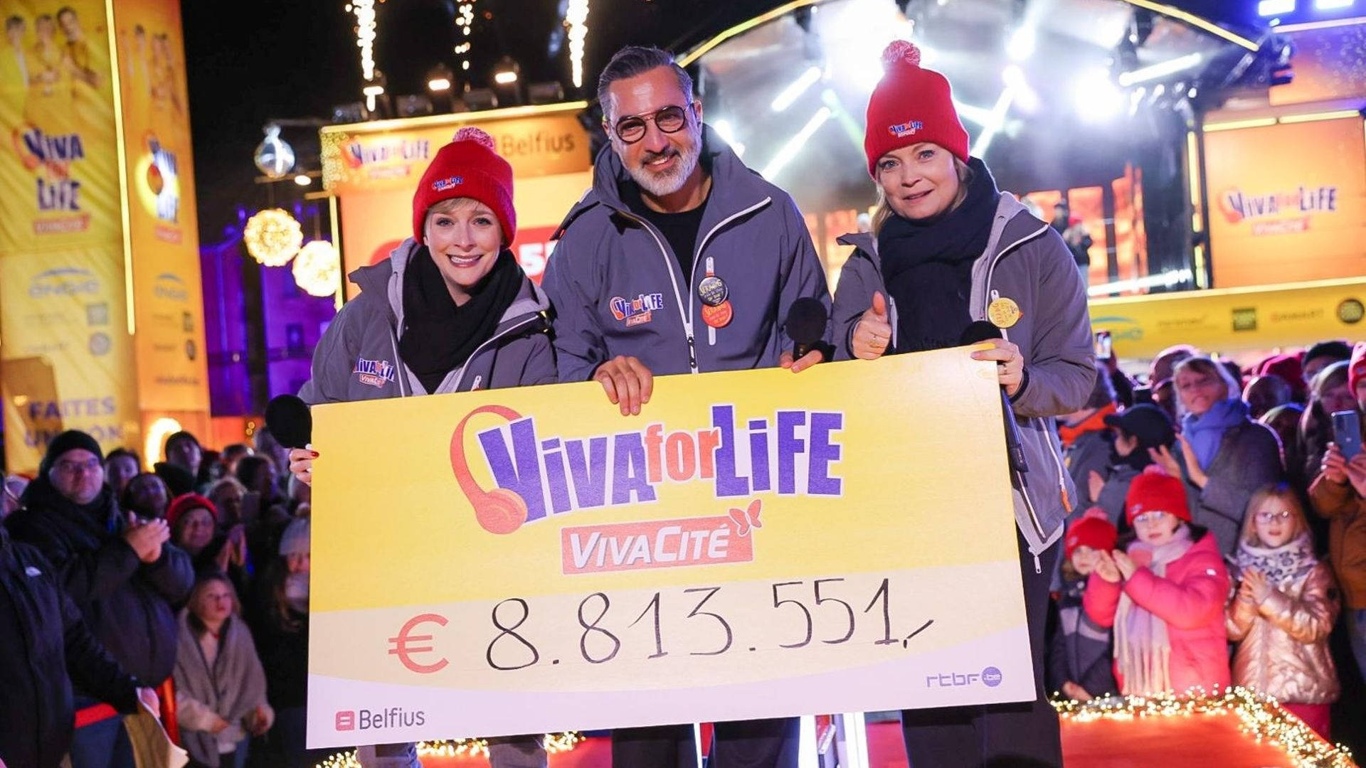 Le montant final de Viva for Life 2024 - Viva for Life - Auvio