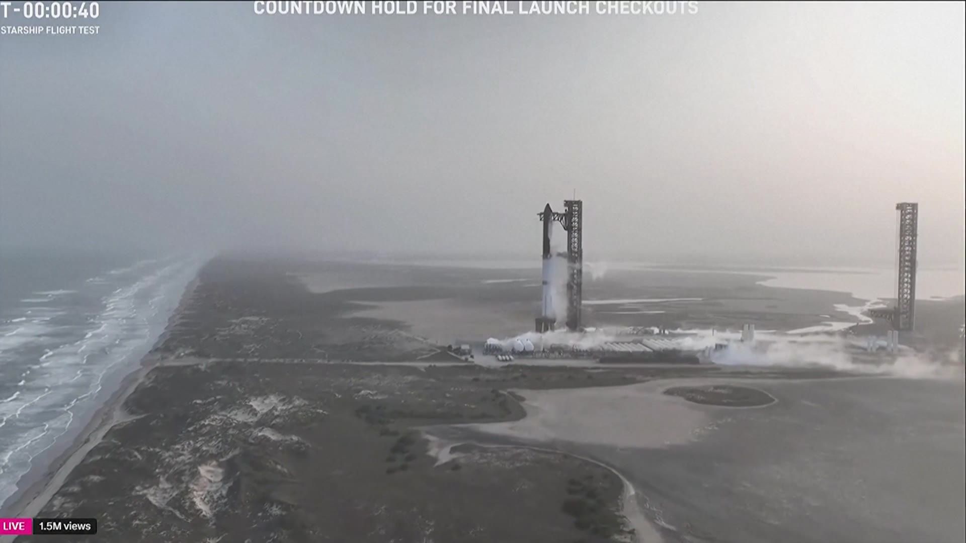 Nouvelle tentative de lancement pour Starship, la mega fusée d’Elon ...