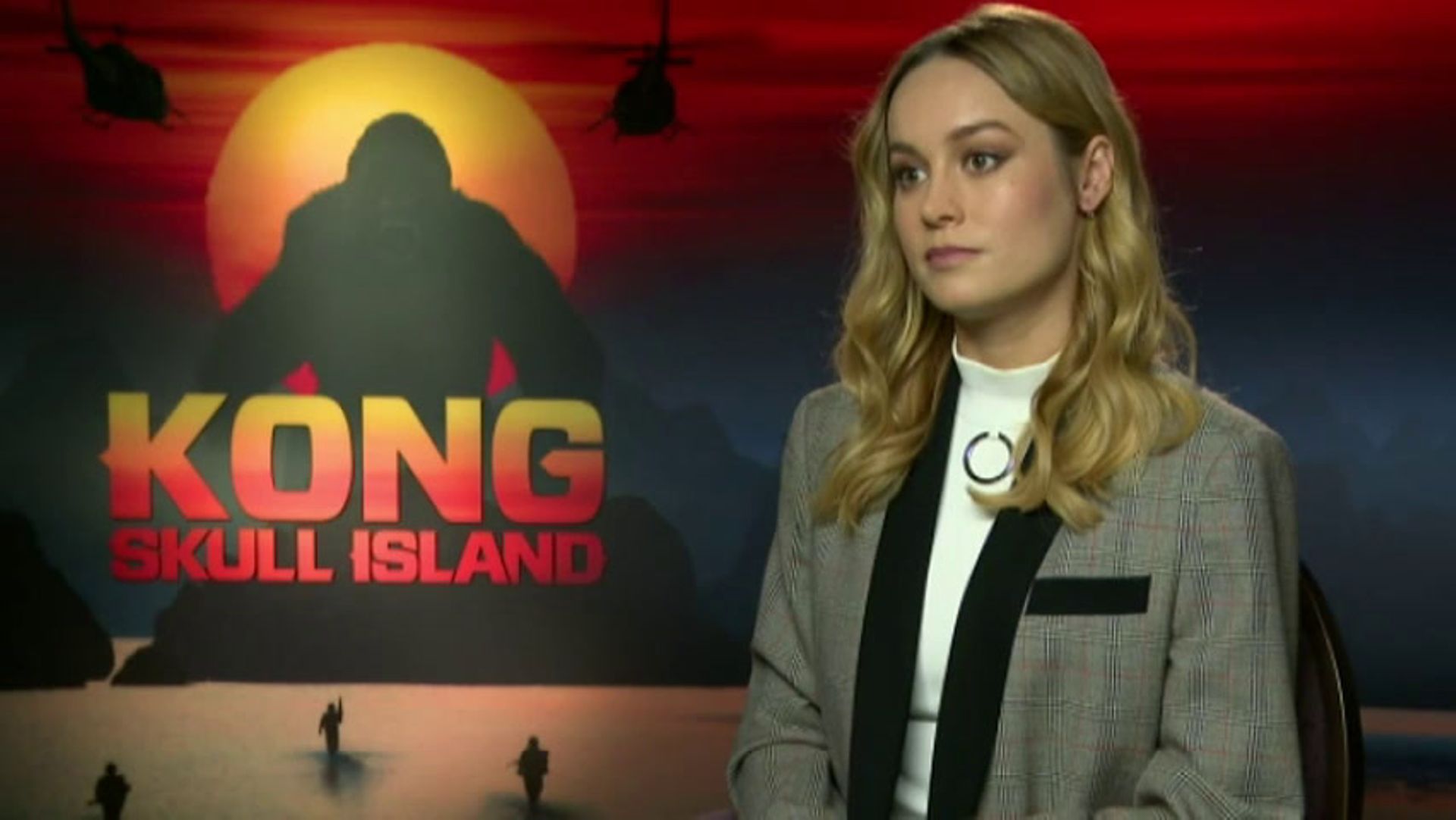 L'interview de Brie Larson pour "Kong Skull Island" - l'interview d ...