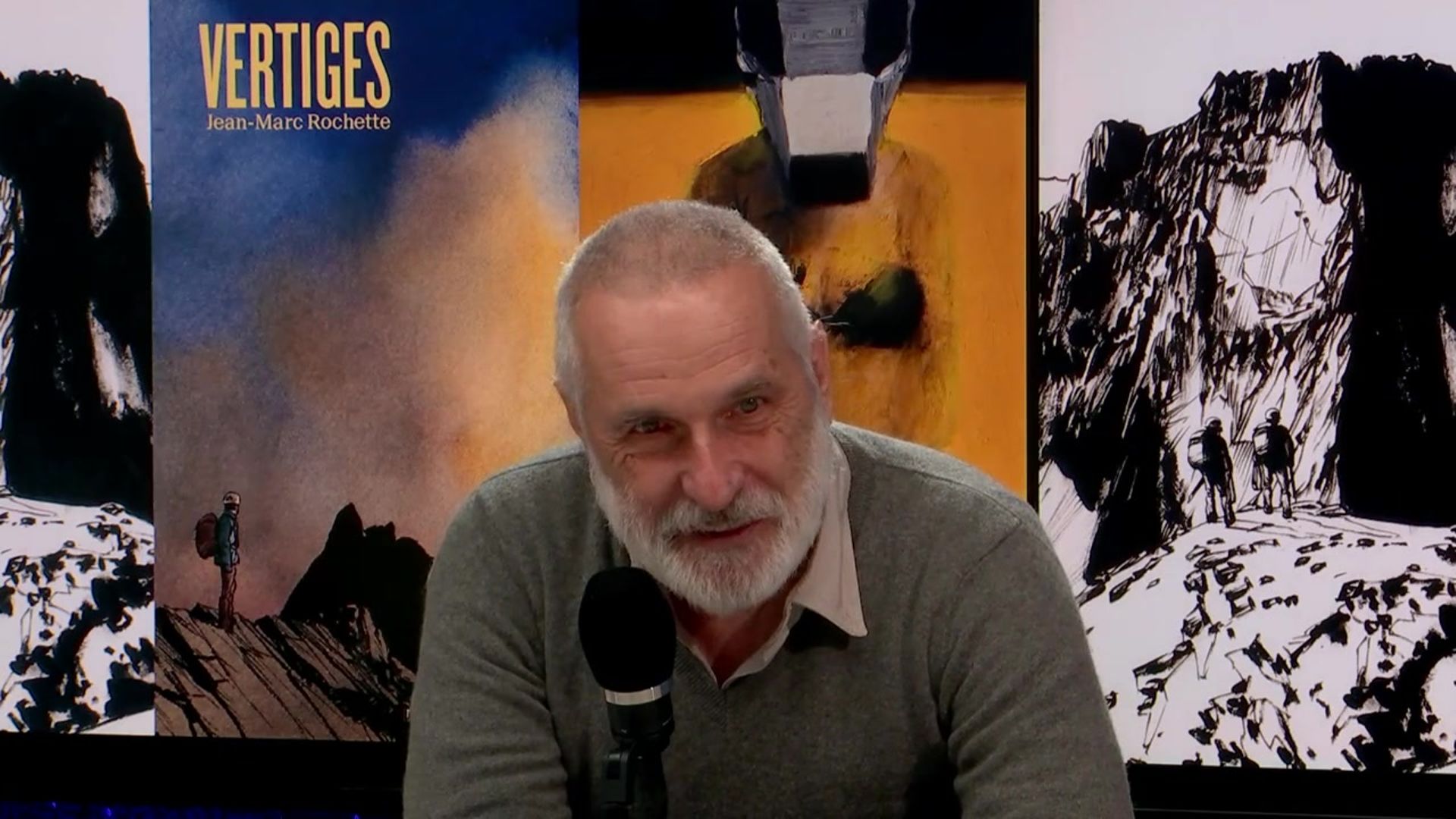 Jean-Marc Rochette pour son premier art-book "Vertiges" - Entrez sans ...