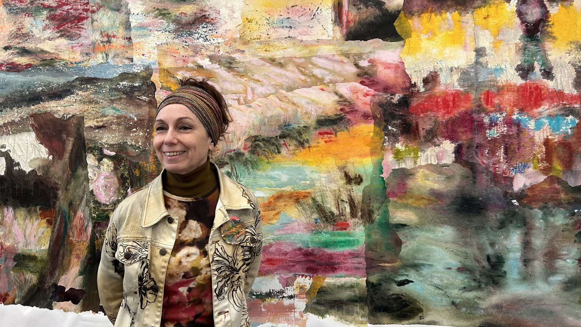 Noëlle Koning au micro de Christine Pinchart - Noëlle Koning au micro ...