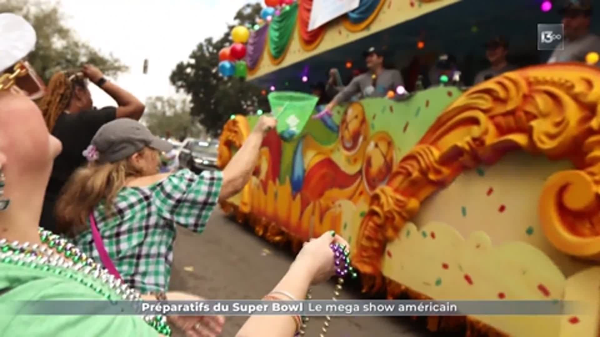 INTERTITRE : Préparatifs du Super Bowl / Le mega show américain - - Auvio