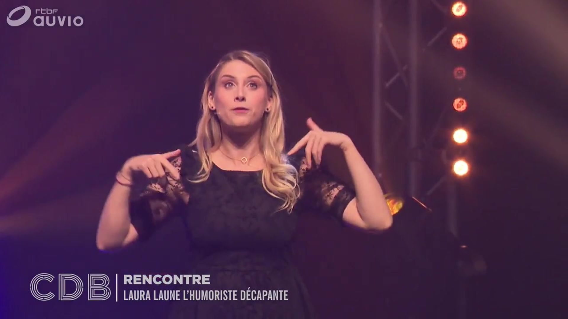 Laura Laune, l’humoriste décapante - C'est du Belge - Auvio