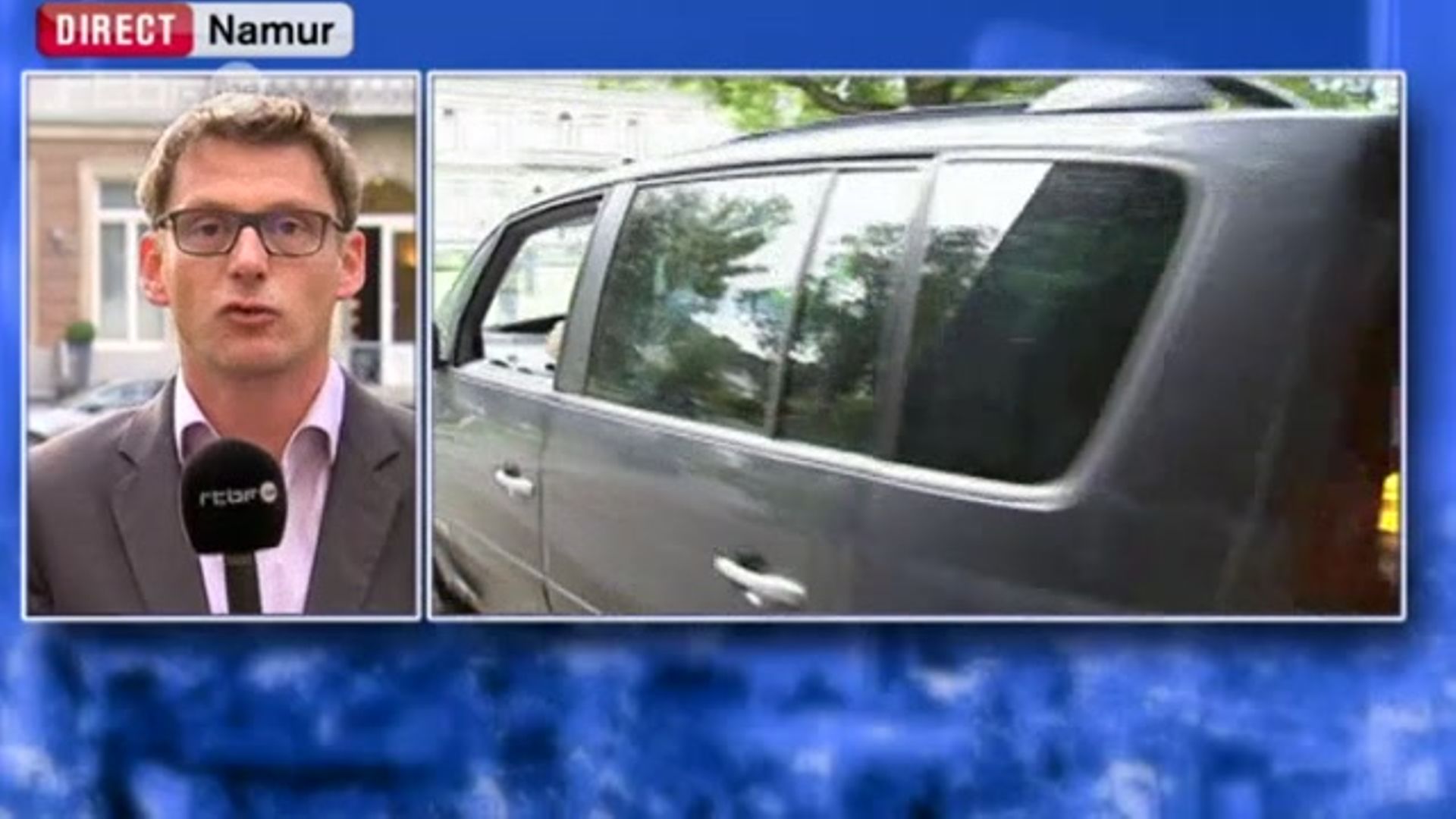 Hugues Angot en direct du Gouvernement Wallon à Namur - - Auvio