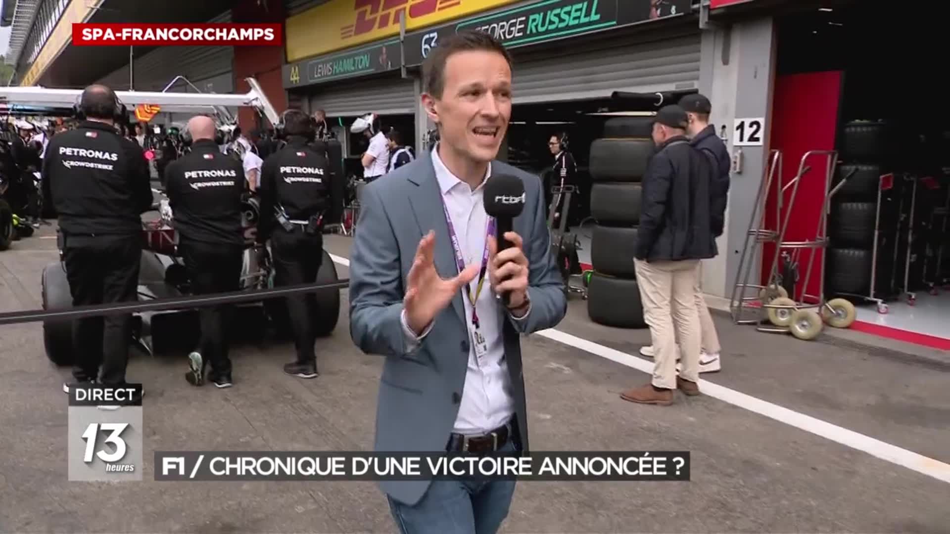 F1 : chronique d une victoire annoncée ? + impressionnante vague orange - - Auvio
