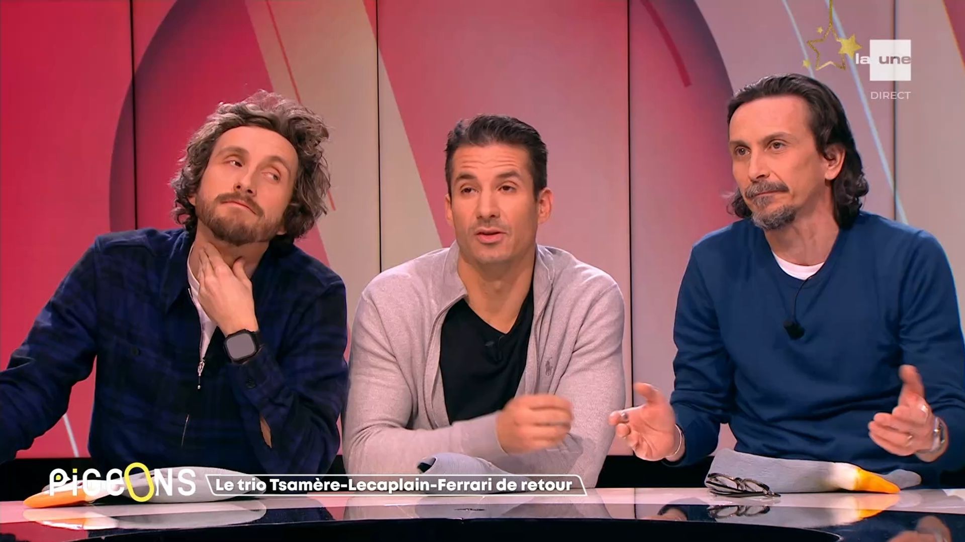 Le trio Tsamère-Lecaplain-Ferrari de retour - On n'est pas des pigeons ...
