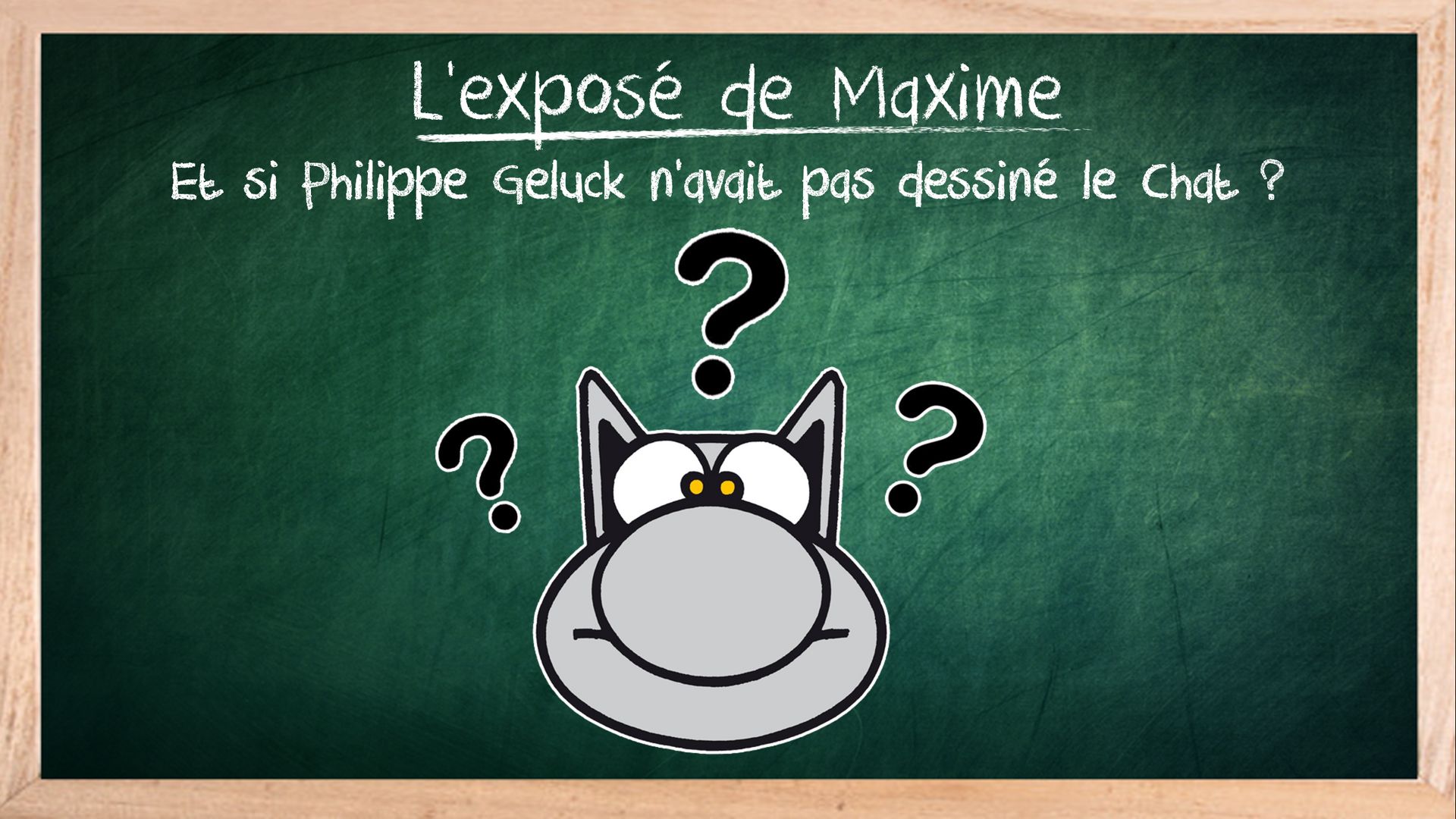 L'exposé de Maxime Lampole - Salut les Copions - Auvio