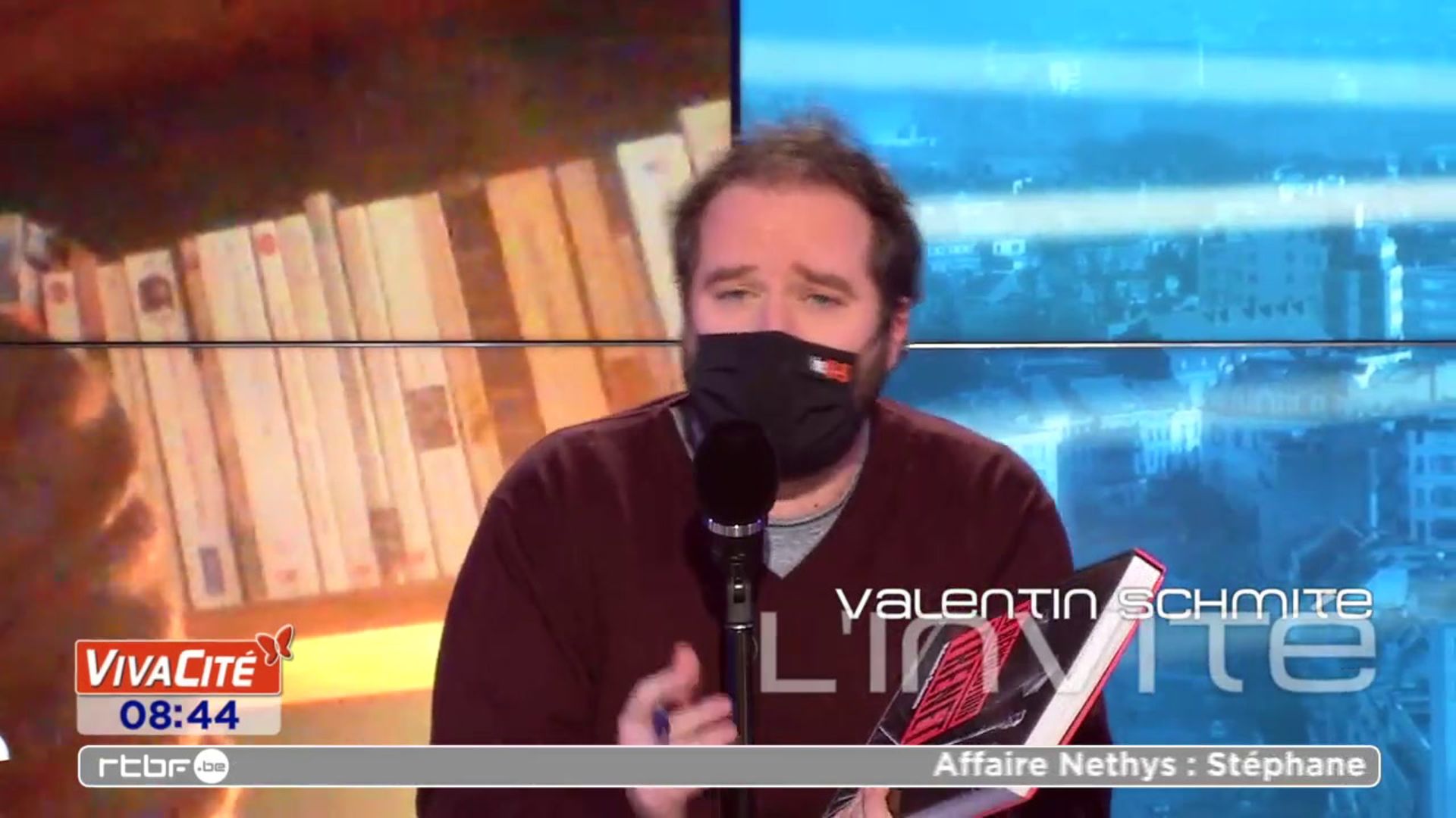 Valentin Schmite pour "La révolution Trenet" - Le 8/9 - Auvio