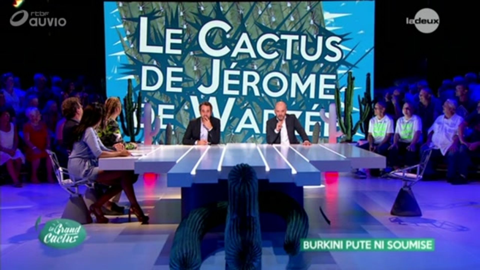 Cactus Jérome de Warzée : Le Burkini - Le Grand Cactus - Auvio