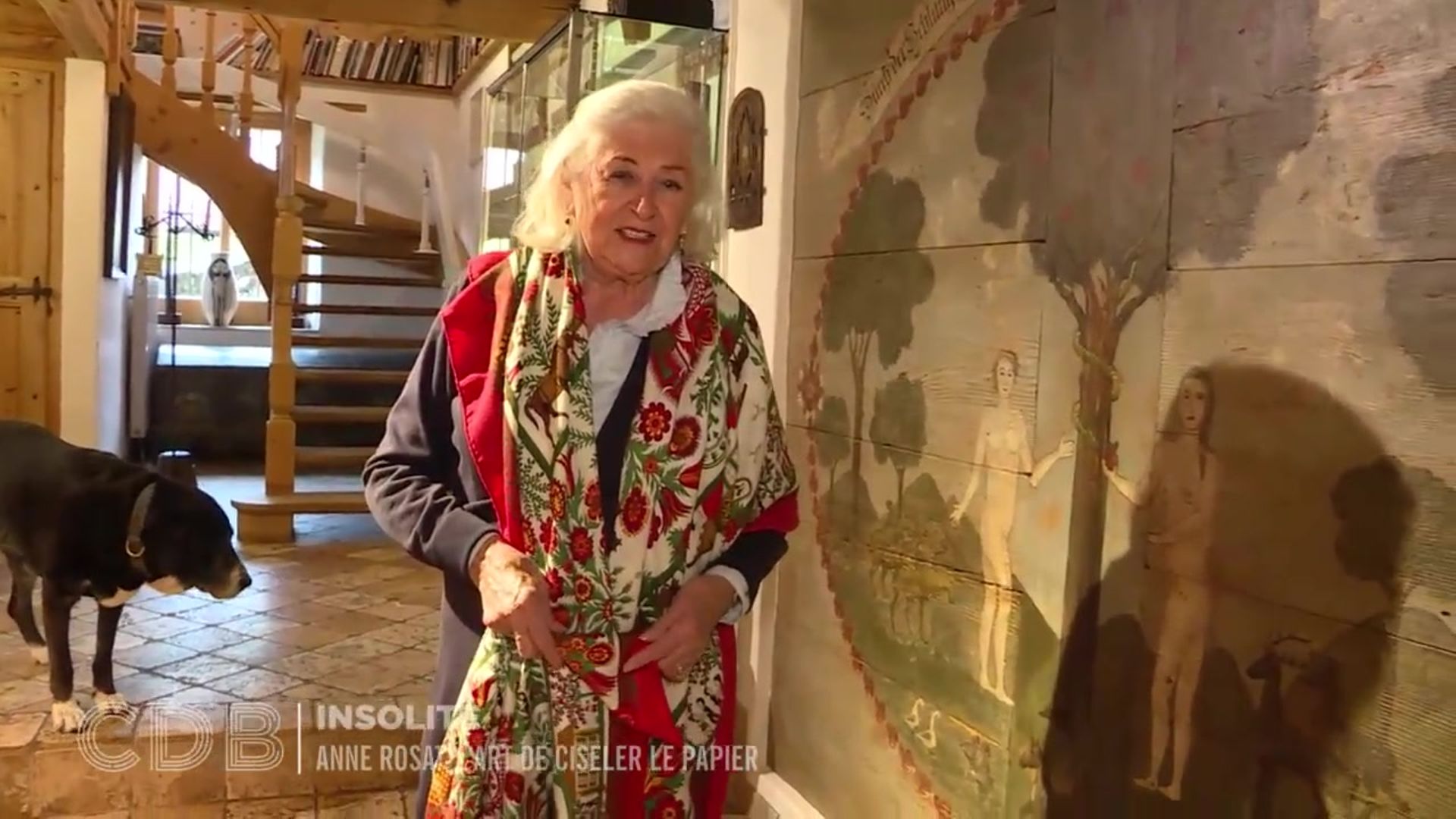 Anne Rosat, l’art de ciseler le papier - C'est du Belge - Auvio