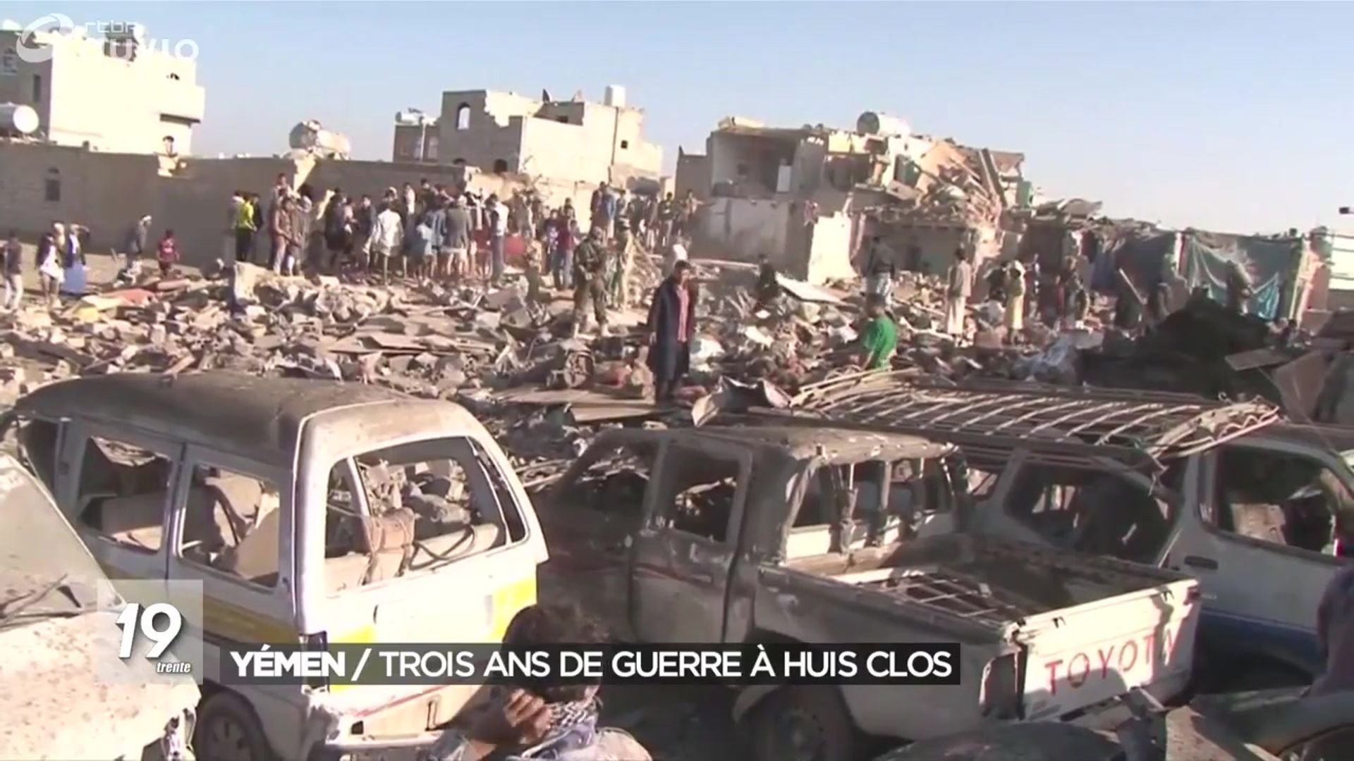 Yemen 3 ans de guerre - JT 27/03/2018 - Auvio
