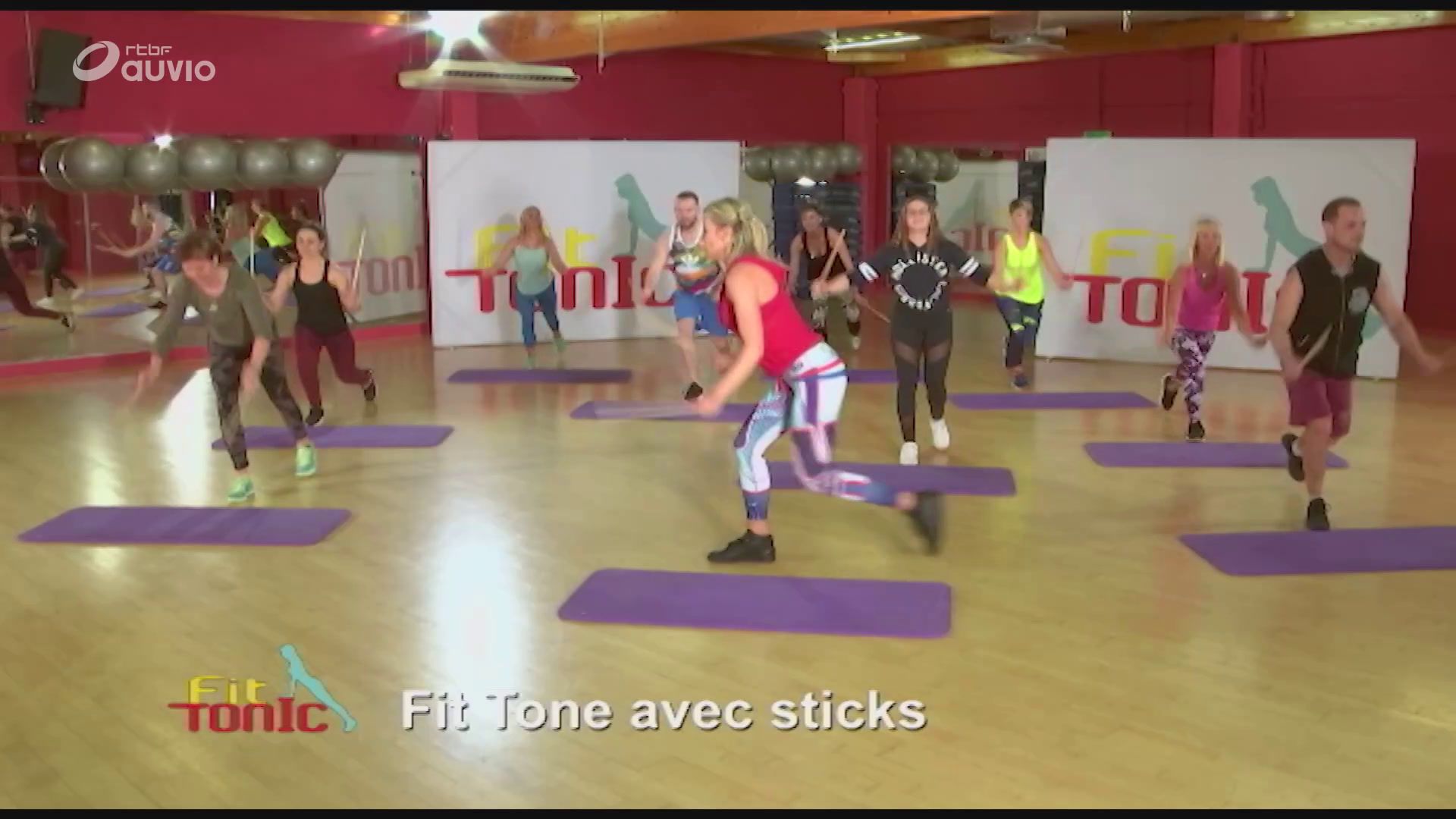 Fit tonic - Fit Tone avec Sticks - Auvio