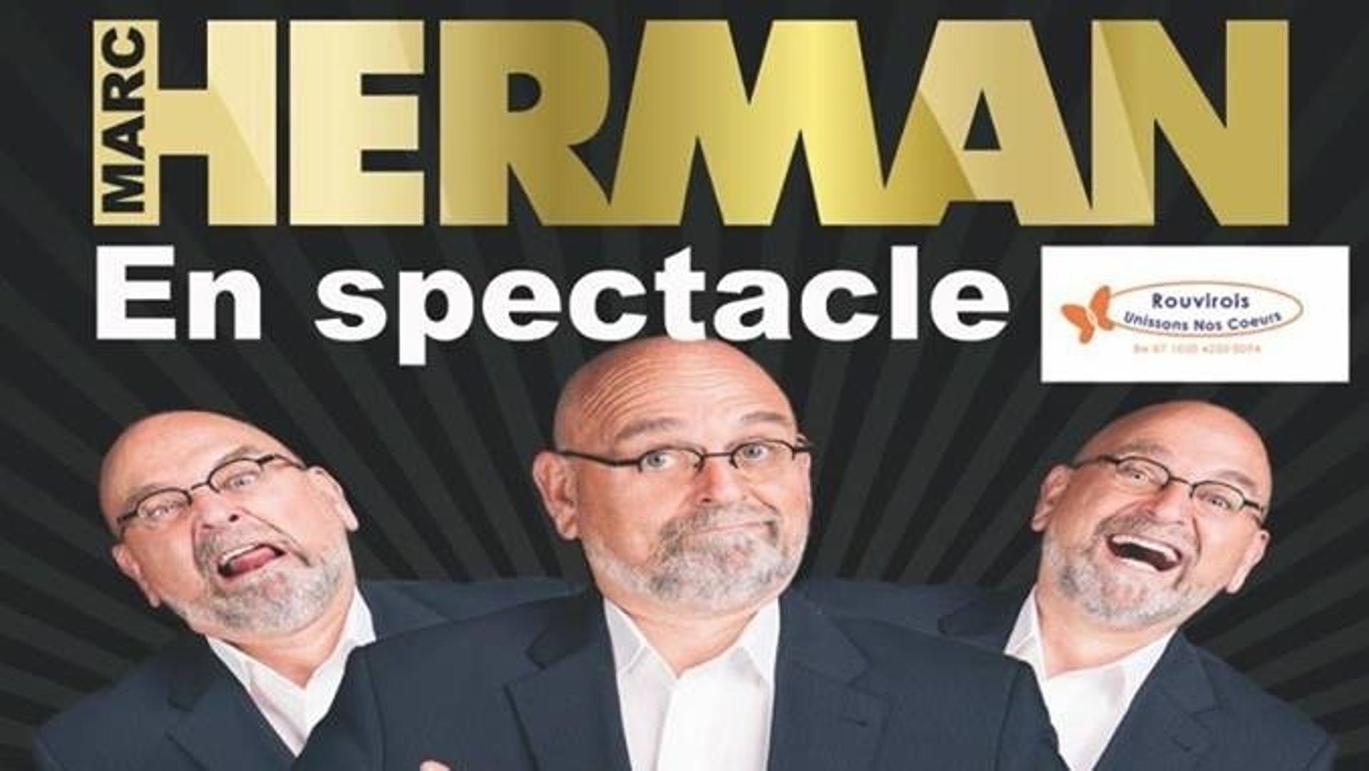 Marc Herman à Rouvroy au profit de 'Viva For Life' - rtbf.be