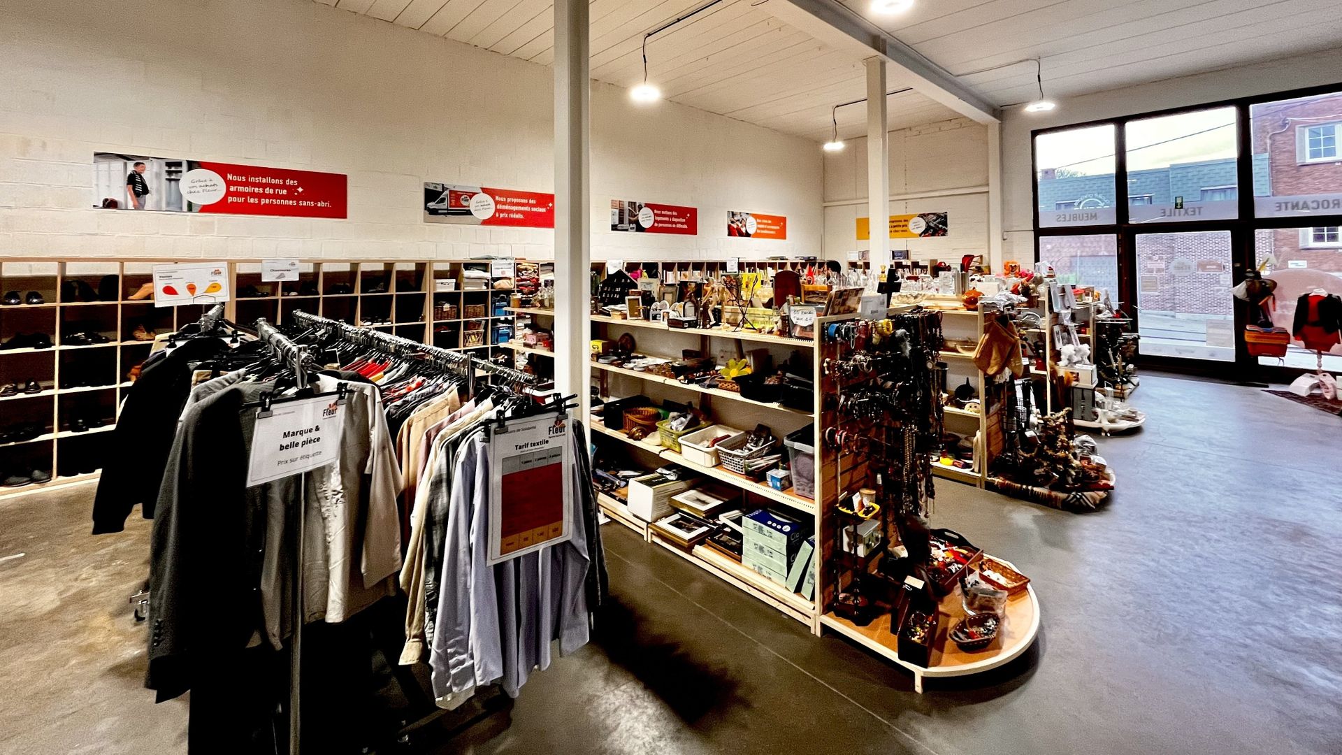 QTPLP : Magasins solidaires de seconde main - Magasins solidaires de seconde main - Auvio