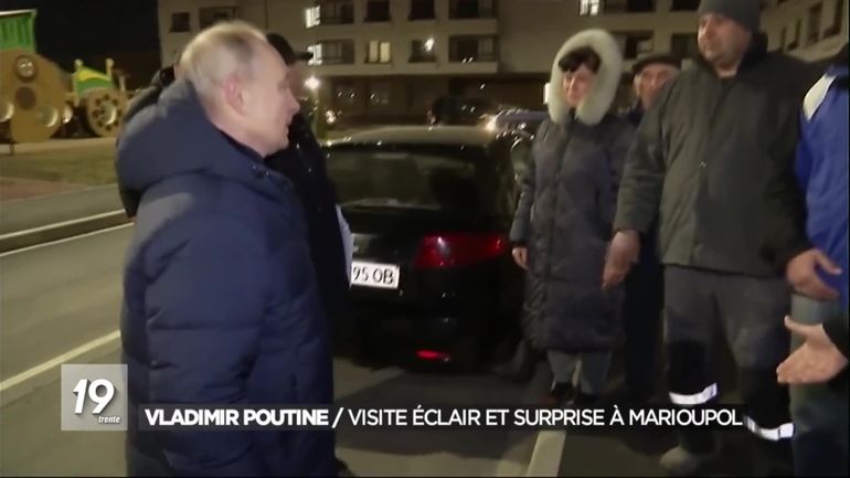 Guerre en Ukraine : un sosie de Poutine en visite en territoires ...