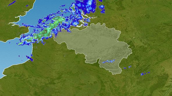 RTBF Services - Radar précipitations Belgique